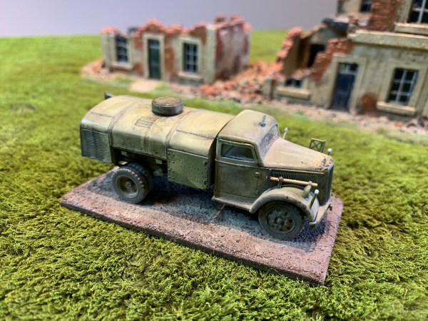 Academy German Fuel Truck in 1/72 Scale | Colonel Mustard