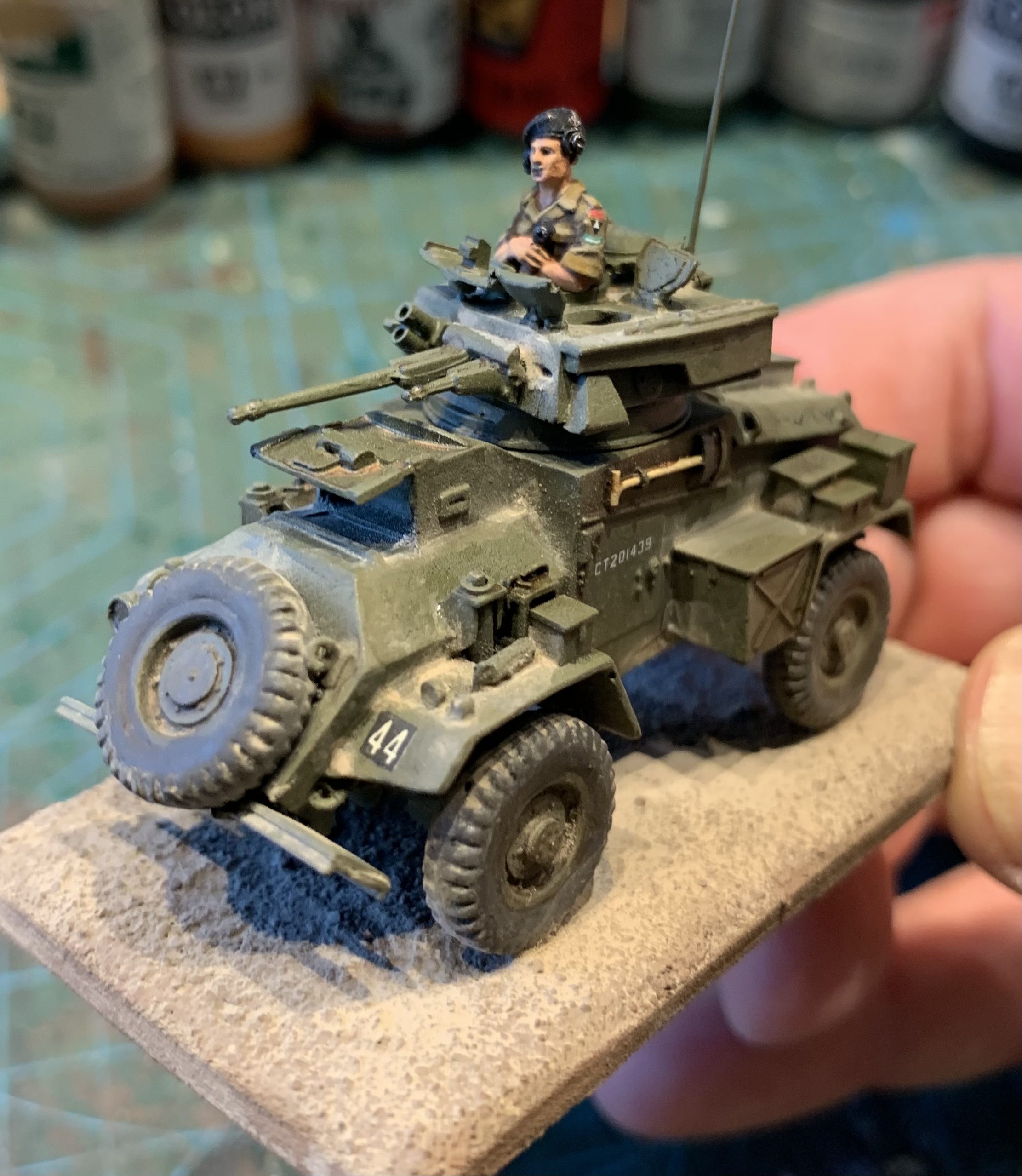 Milicast Models Humber Armoured Car | Colonel Mustard