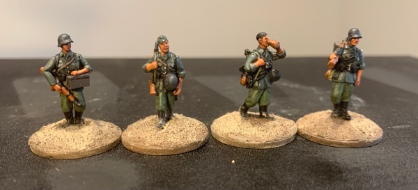 CP Models German Infantry Marching in 1/72 scale | Colonel Mustard