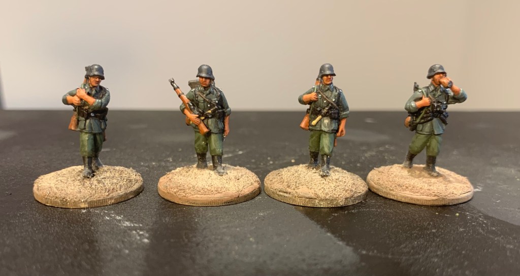 CP Models German Infantry Marching in 1/72 scale | Colonel Mustard
