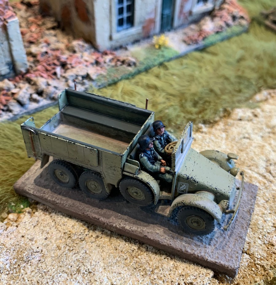 ICM Krupp L2h143 KFZ 70 German Light Army Truck | Colonel Mustard