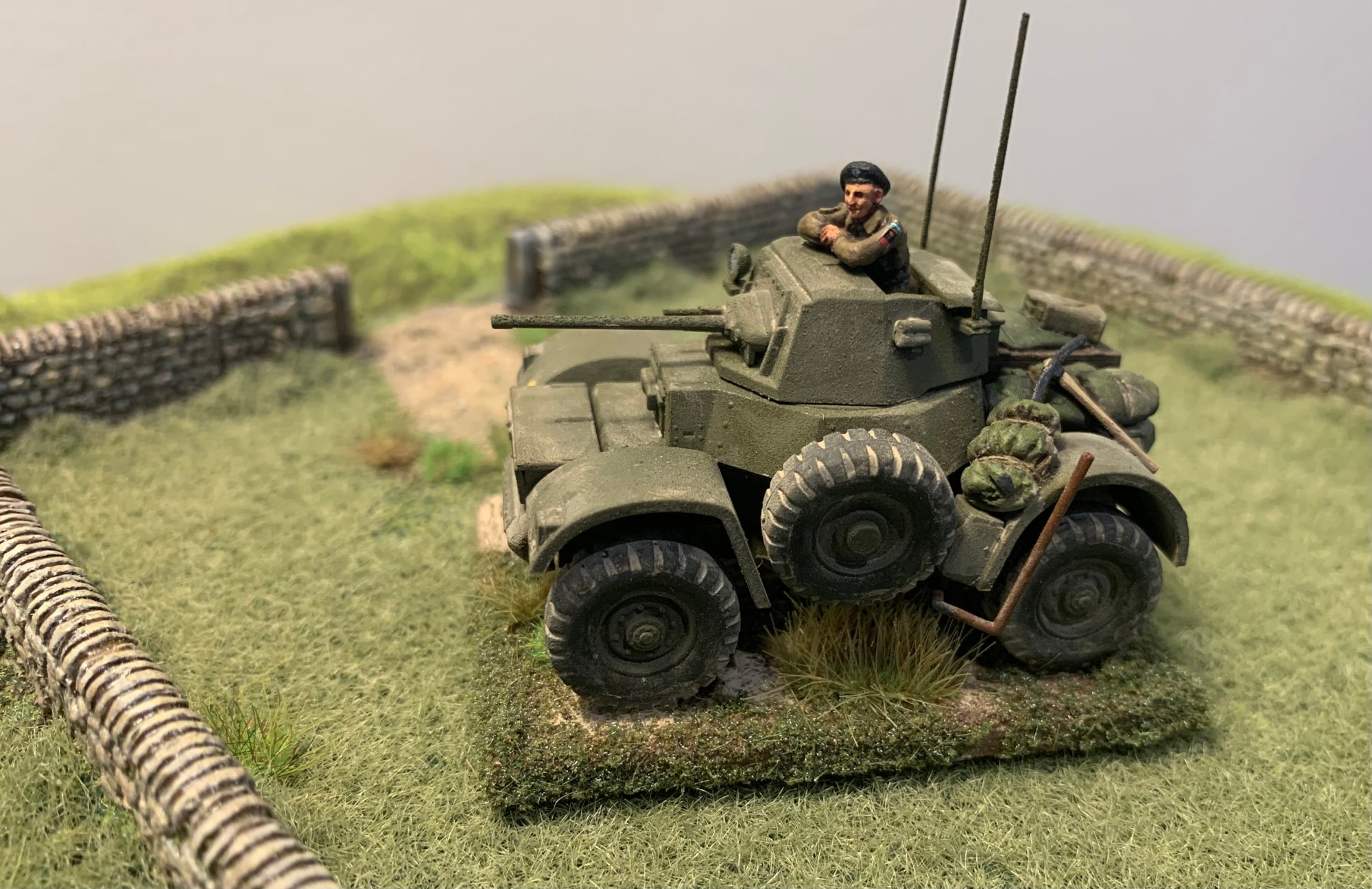 Hasegawa Daimler Armoured Car in 1/72 Scale | Colonel Mustard
