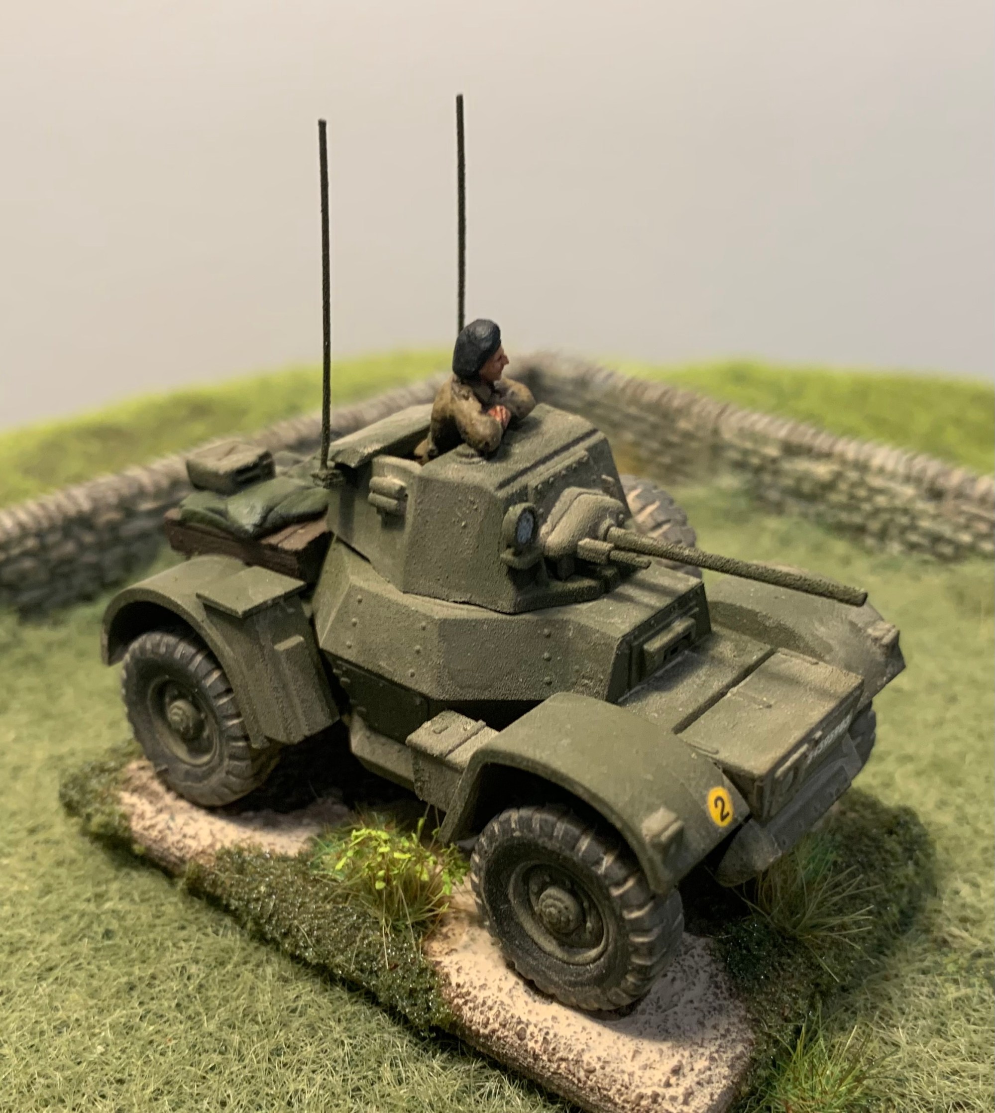 Hasegawa Daimler Armoured Car in 1/72 Scale | Colonel Mustard